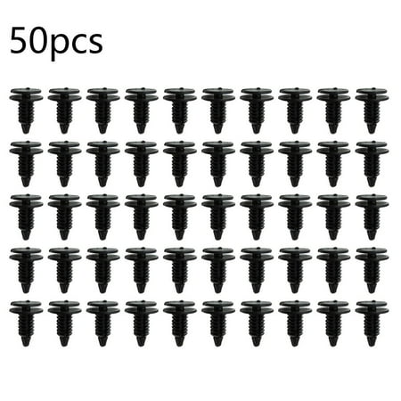 50X Interior Door Trim Plastic Panel Retainers Clips For Ford Suv ...