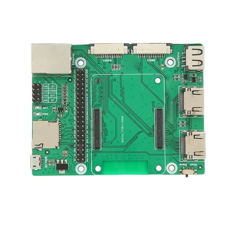 RPi Compute Module, IO Board Easy Use Compact Design Multi Interface ...