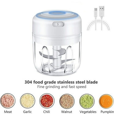 Mainstays Mini Food Chopper Black Plastic 1.5 Cup Capacity One-Touch ...