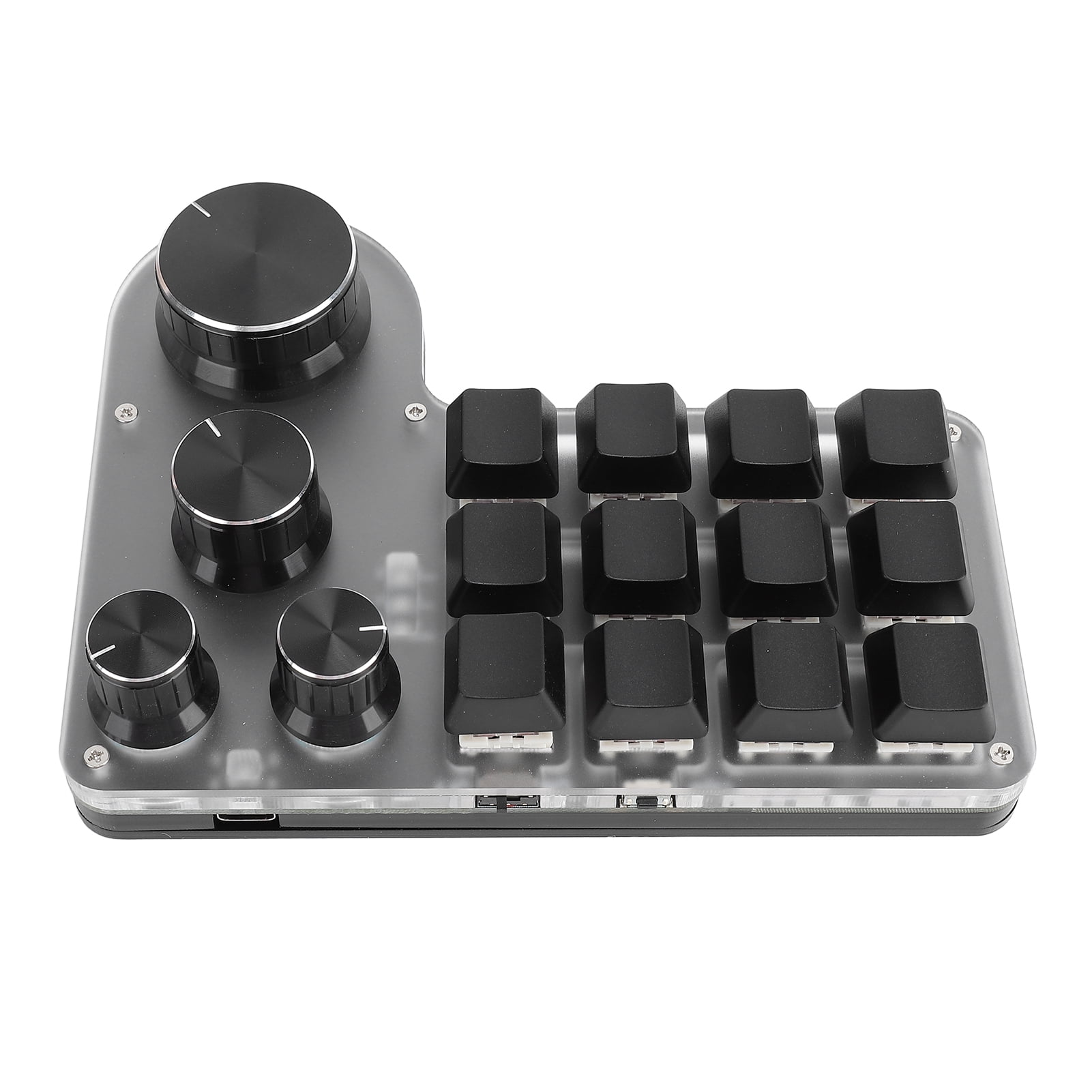 Programmable Macro Keyboard, Acrylic Custom Macro Gaming Programmable ...