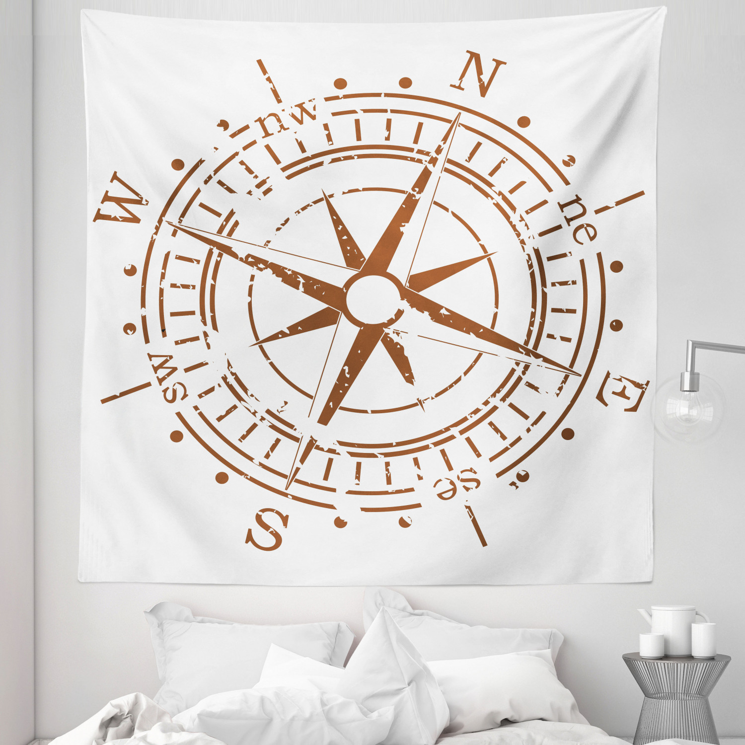 Compass Tapestry, Navigation Device of the Age of Discovery Windrose ...