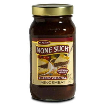 NONE SUCH Ready-to-Use Mincemeat, Apple Fruit Mince Meat, 27-Ounce ...