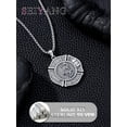 St Florian Firefighter Necklace for Men 925 Sterling Silver Saint ...