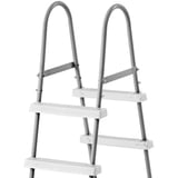 "Intex Steel Frame Above Ground Pool Ladder with Steps Platform for 42 ...