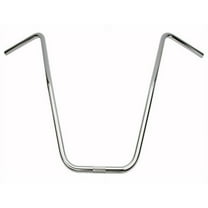 All Square Twisted Handlebar 13" 25.4mm Chrome. Bike handle bar ...