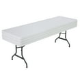 Lifetime 8ft Heavy Duty Plastic Foldable Table, Commercial Grade ...