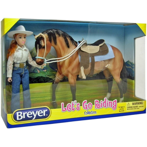 Breyer Traditional Series Let's Go Riding Western Set - Walmart.com