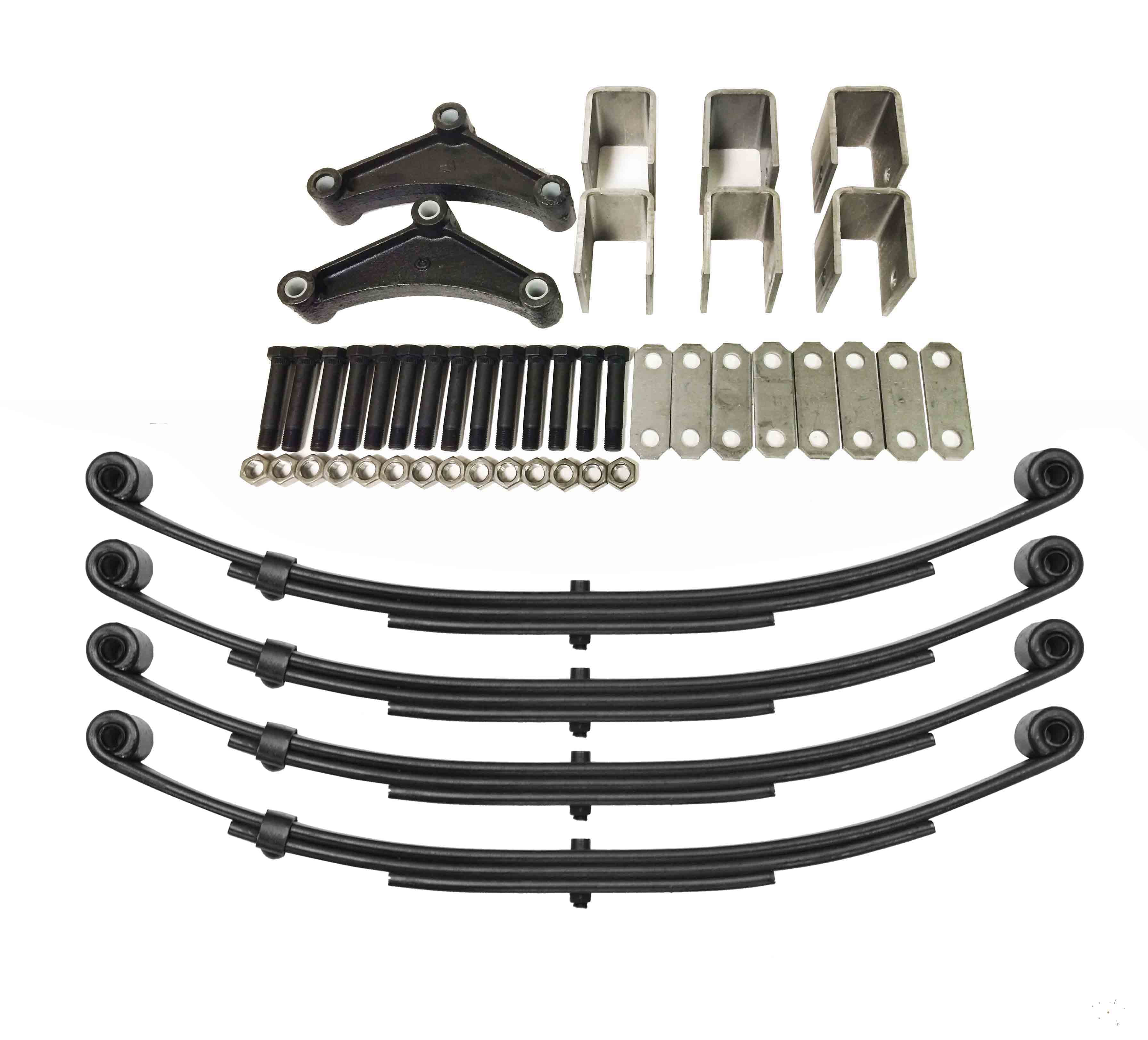 LIBRA 4000lbs 4K Tandem Trailer Axle Suspension Kit 2000 lbs Leaf ...