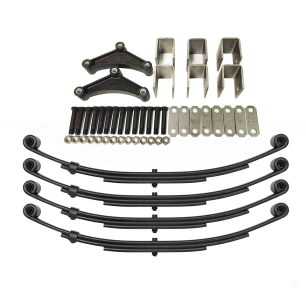 LIBRA 4000lbs 4K Tandem Trailer Axle Suspension Kit 2000 lbs Leaf ...