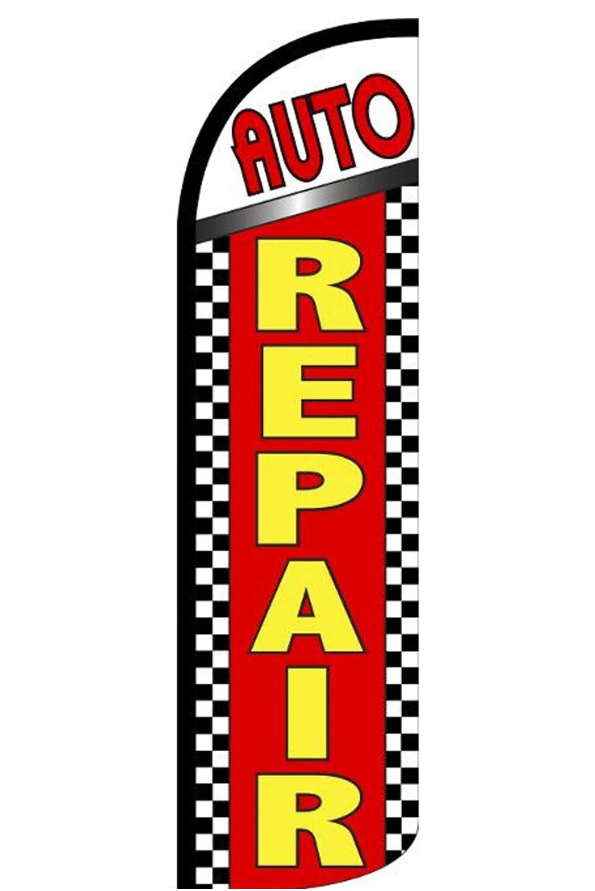 AUTO REPAIR | Windless Flag Without Pole | Advertisement /Business ...