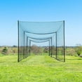 FORTRESS Ultimate Baseball Batting Cage - Range of Lengths [20ft, 35ft ...