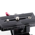 Rupoun DSLR Camera Rail Riser Rig System Quick Release Base Kit Mount ...