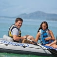 Intex Excursion Inflatable Boat for 5 Adults, Motor Mount, Small Lake ...