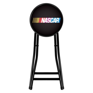 Trademark Global Bud Light 24" Cushioned Folding Stool, Black - Walmart.com