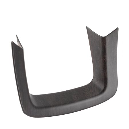 Cergrey U‑Shape Steering Wheel Lower Trim Cover Oak Grain Decor Fit For ...