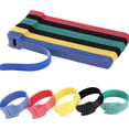 Agiufgs 56 Pack Garden Plant Ties 56, Reusable Self-Gripping Hook and ...