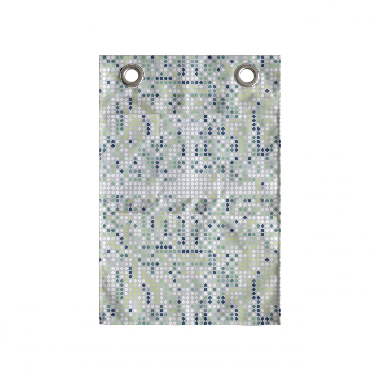 Abstract Hanging Pocket Organizer, Retro Pixel Art Style Polka Dots and ...
