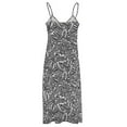 Crinoid fossil pattern from 1760's teapot Sleeveless Dress Long dress ...