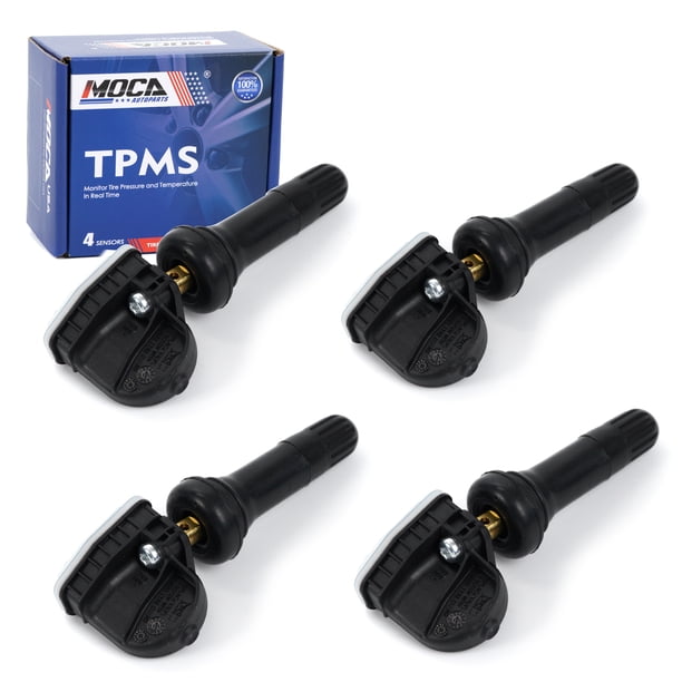 MOCA AUTOPARTS 4Pcs TPMS Tire Pressure Monitoring System Sensor Fit for ...