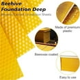 30pcs Honeycomb Wax Frames Beehive Base Sheets Beekeeping Foundation ...
