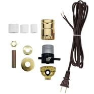 Creative Hobbies Pre-Wired Bottle Lamp Kit, Easily Convert Any Bottle ...