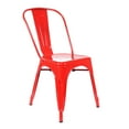 Design Lab MN LS-9000-RED Dreux Red Dining Chair Set of 4 - Walmart.com