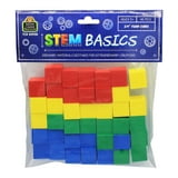 Teacher Created Resources STEM Basics: Multicolor 3/4" Foam Cubes, 40 ...