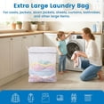 2 Pack XX-Large Mesh s for Delicates, 24 x 32 Inches Reusable Durable ...