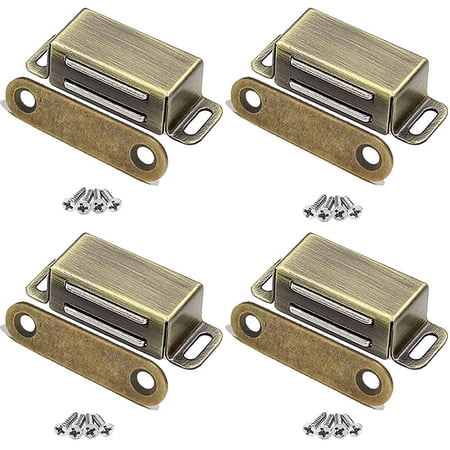 Kitchen Cabinet Magnets Closure WENJUUS 4 Pack Cabinet Magnetic Catch ...