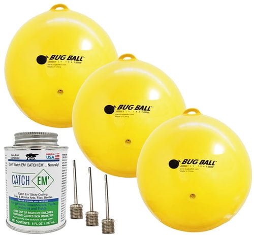 Bug Ball Gnat Ball Starter kit - Gnats, House Fly, No-See-Um, Aphids ...