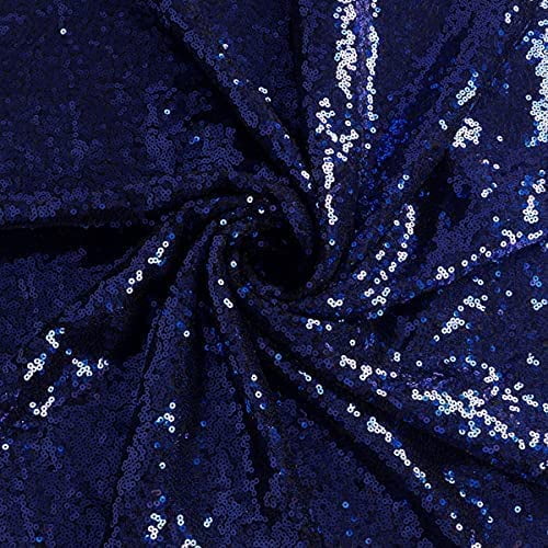 Valentina Textile Inc Sequin Fabric Glitter Embroidery Fabric by The ...