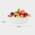 Disposable 16 oz Soup Bowls, 125-Pack Biodegradable Sugarcane Fiber ...