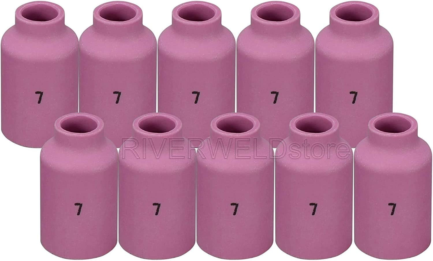 RIVERWELD TIG Gas Lens Ceramic Cup 54N15 (#7, D11.0 * 42mm) for TIG ...
