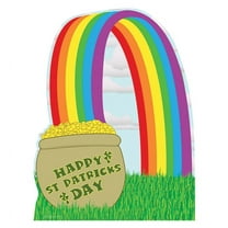 Pot of Gold Rainbow Cardboard Cutout - Walmart.com