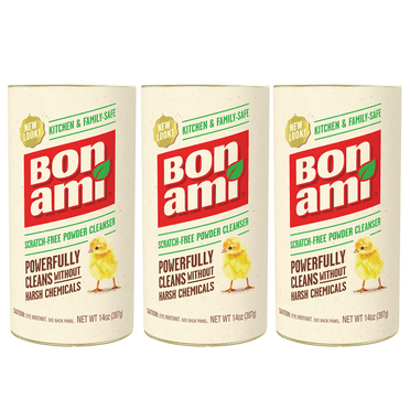 Bon ami powder cleanser - 14 oz pack of 4 - Walmart.com