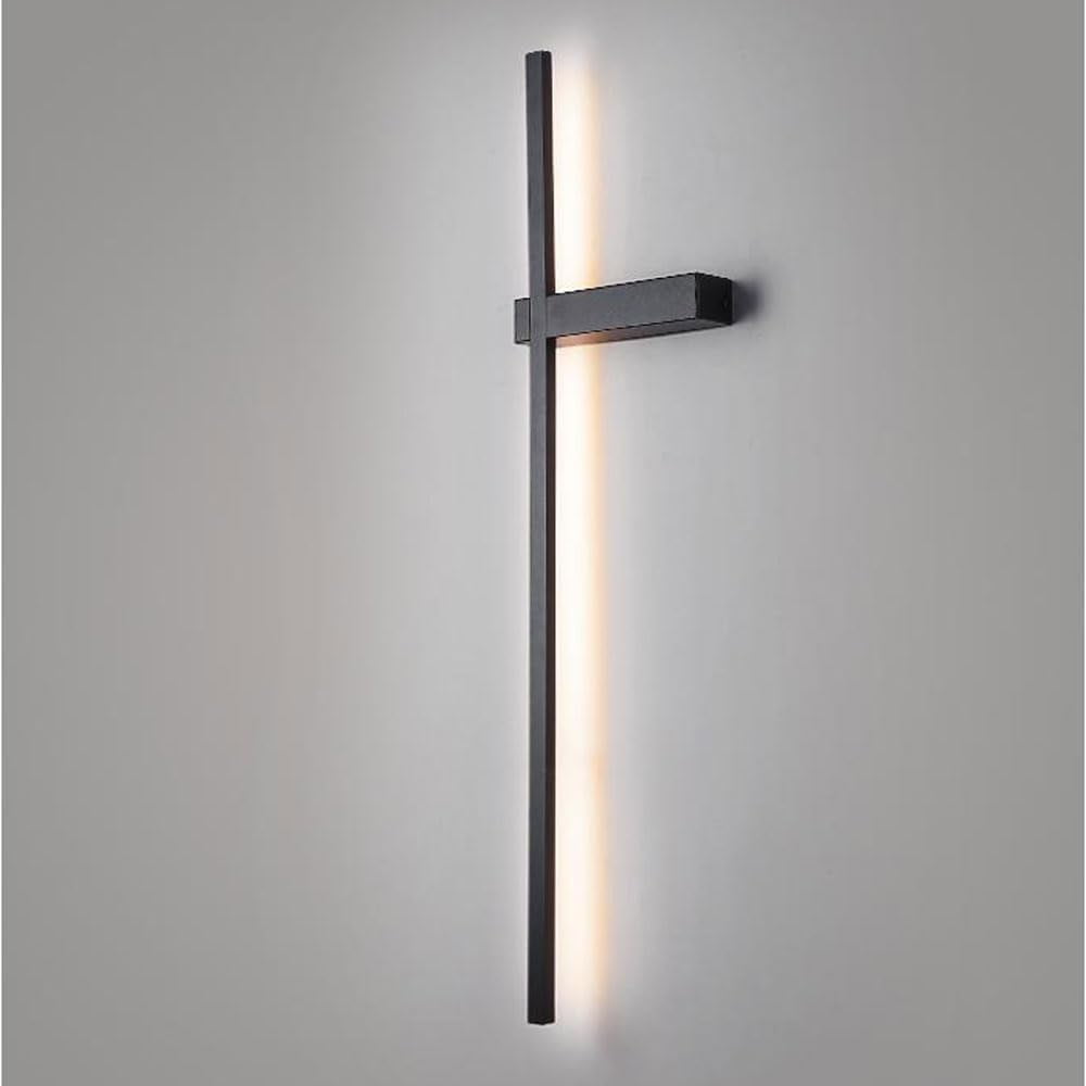 Click here for Generic Matte Black Liner Wall Sconce Minimalist M... prices