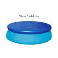NUOLUX 8-foot Diameter Round Easy Set Pool Cover for Frame Pools ...