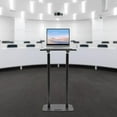 Black Podium, Acrylic Podium Iron Body and Base, Conference ...