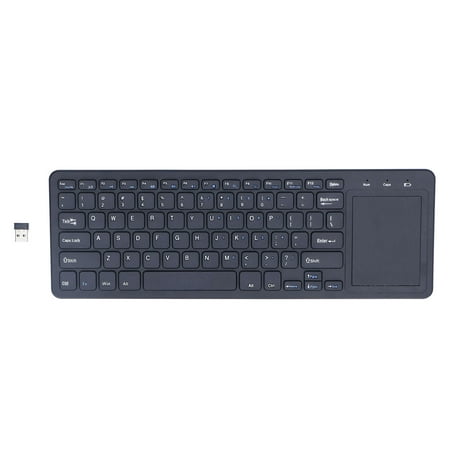 Touchpad Keyboard, 78 Keys Wireless Keyboard Touchpad ABS Material With ...