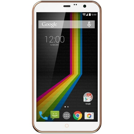 Polaroid A5WH 5" Unlocked Smartphone, No Contract, 4G HSPA+ Dual SIM ...