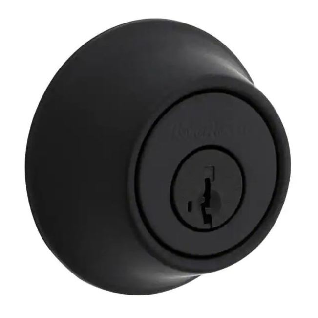 660 514 SMT RCAL RCS K3 1-Cyl Deadbolt - Matte Black - Walmart.com