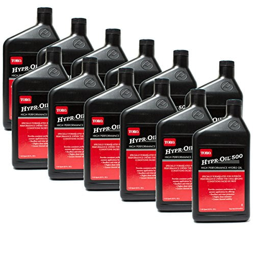 Toro 12PK Hypr-Oil 500 114-4713 Hydro Oil 1 Quart Zero Turn Lawn Mowers ...