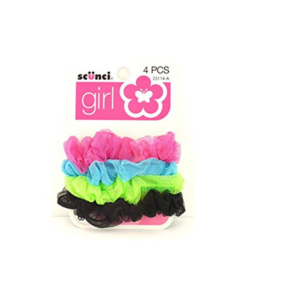 scunci - Scunci Girl Mini Twisters - 4 Pcs. - Walmart.com - Walmart.com