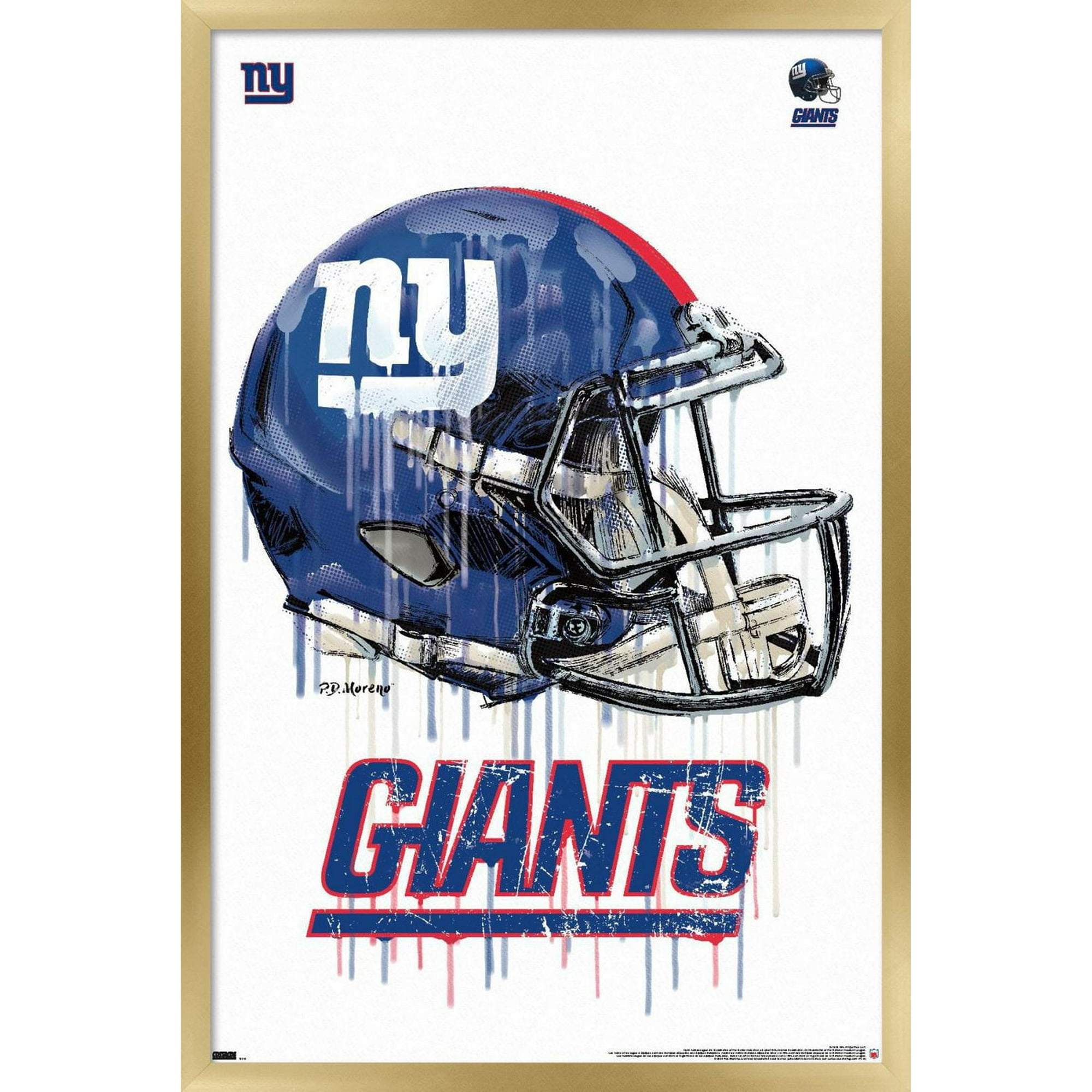 Click here for Trends International Nfl New York Giants - Drip He... prices