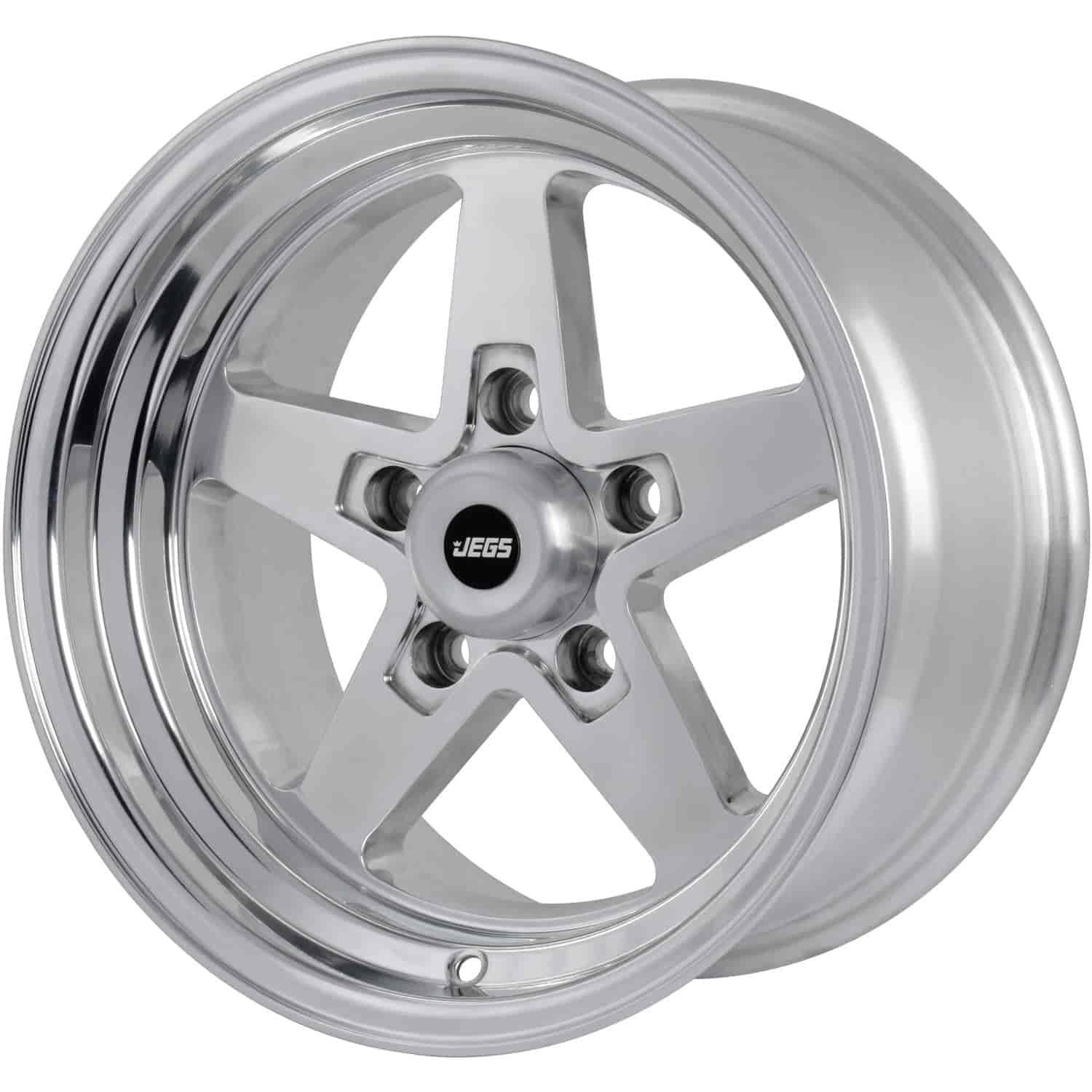 JEGS 680272 SSR Star Wheel Size: 15 x 8 Bolt Pattern: 5 x 4.75 Back ...