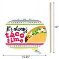 Big Dot of Happiness Funny Taco 'Bout Fun - Fiesta Photo Booth Props ...