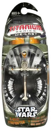 Star Wars Titanium Series 2006 B-Wing Starfighter Diecast Vehicle ...