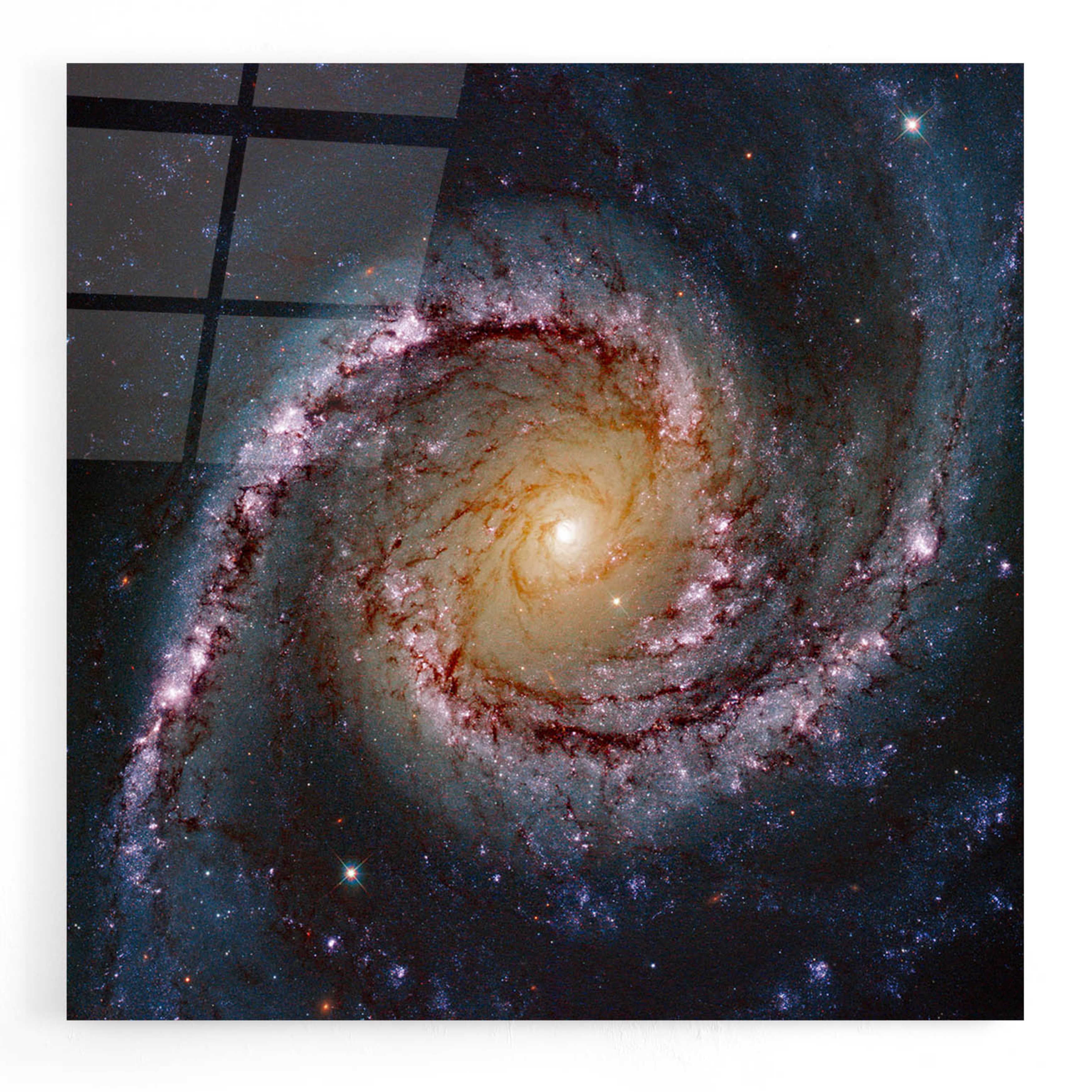 Epic Art 'Grand Swirls' Hubble Space Telescope Acrylic Glass Wall Art ...