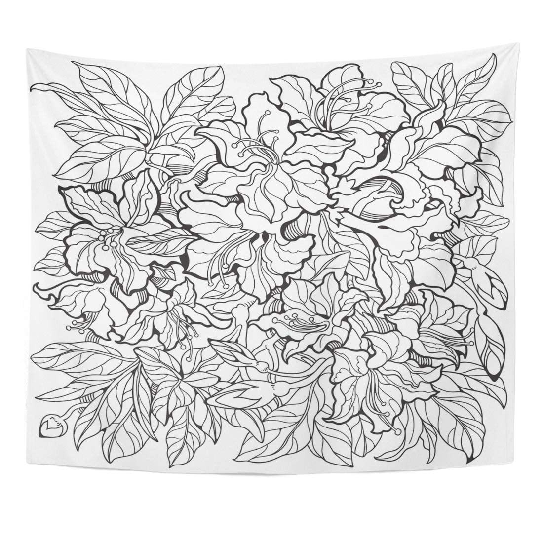 Living Room Wall Coloring Pages