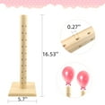 Wooden 60-Hole Cake Pop Stand - Lollipop Display for Parties, Weddings ...